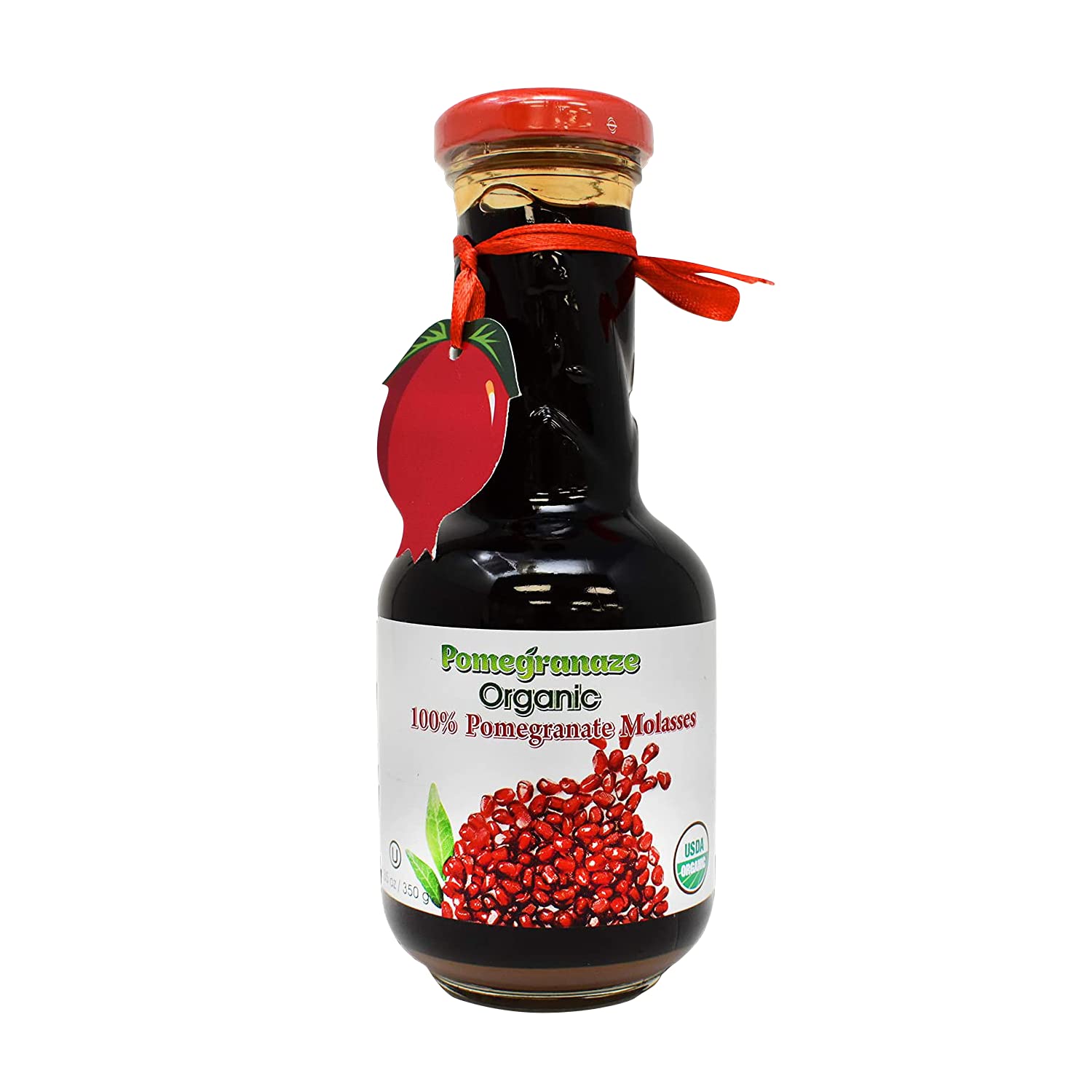 Organic Pomegranate Molasses (1 Pack) 12.35 Oz – Blue Ribbon Gift Store